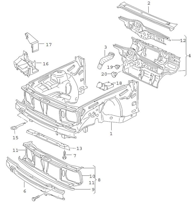 Le Châssis de la Polo G40 (FR) — Volkswagen Polo G40